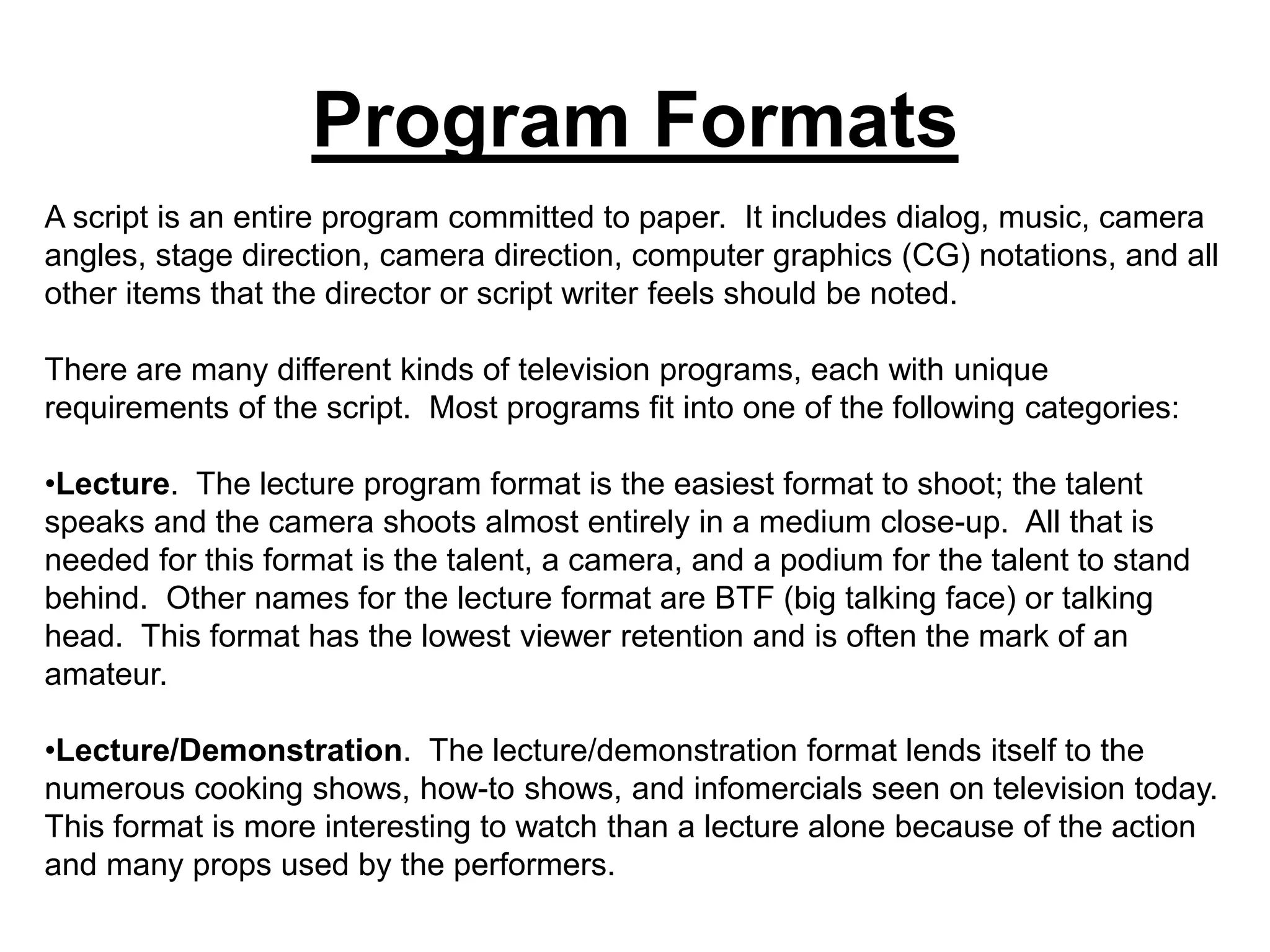 broadcast scripts.ppt