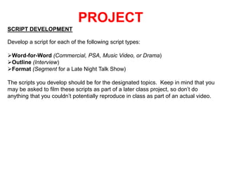 broadcast scripts.ppt