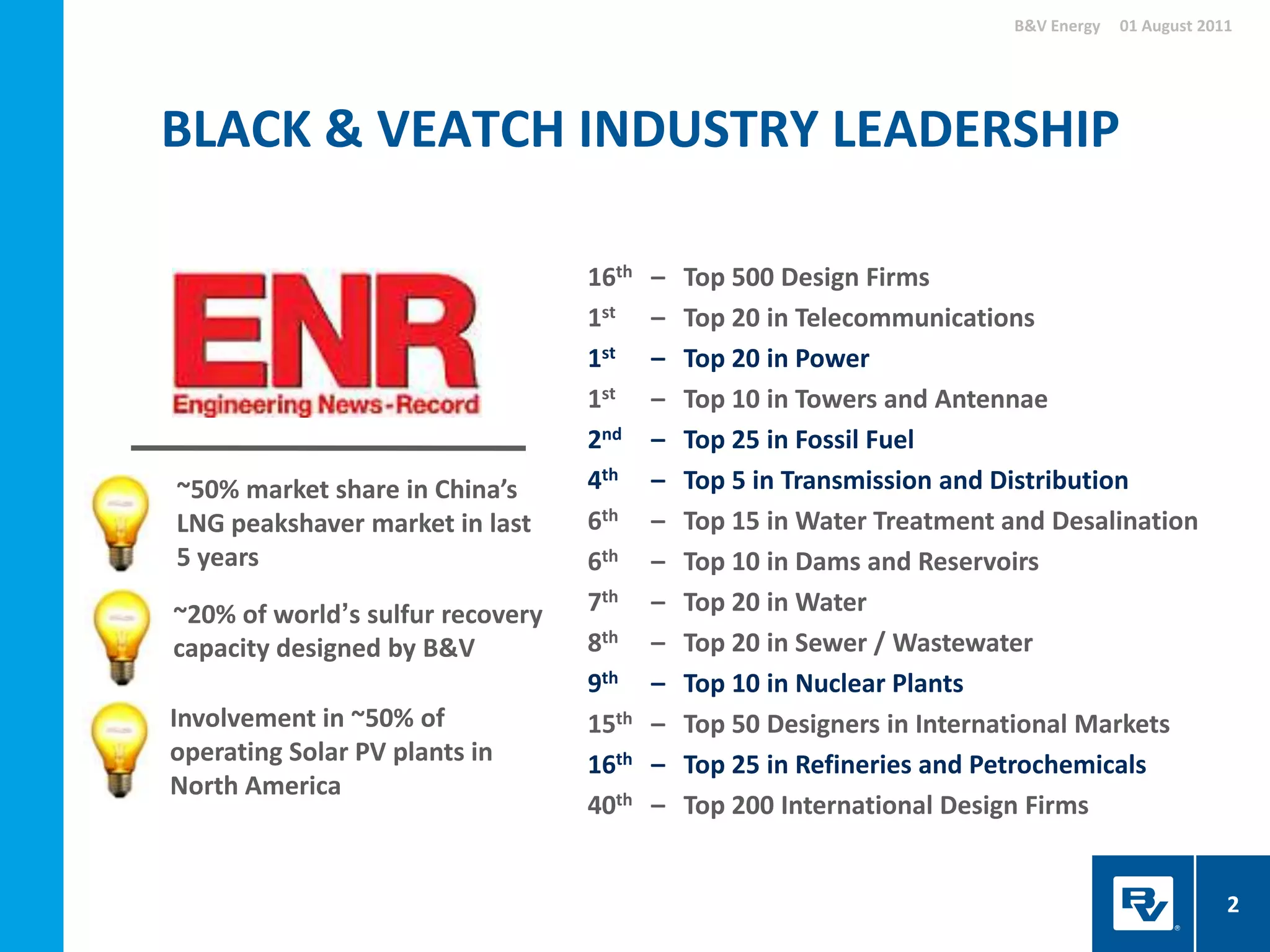 Black & Veatch Power Generation | PPTX