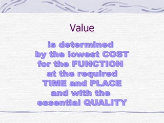Purchasing & Value Analysis | PPTX