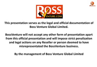 Boss Venture cambodia | PPSX