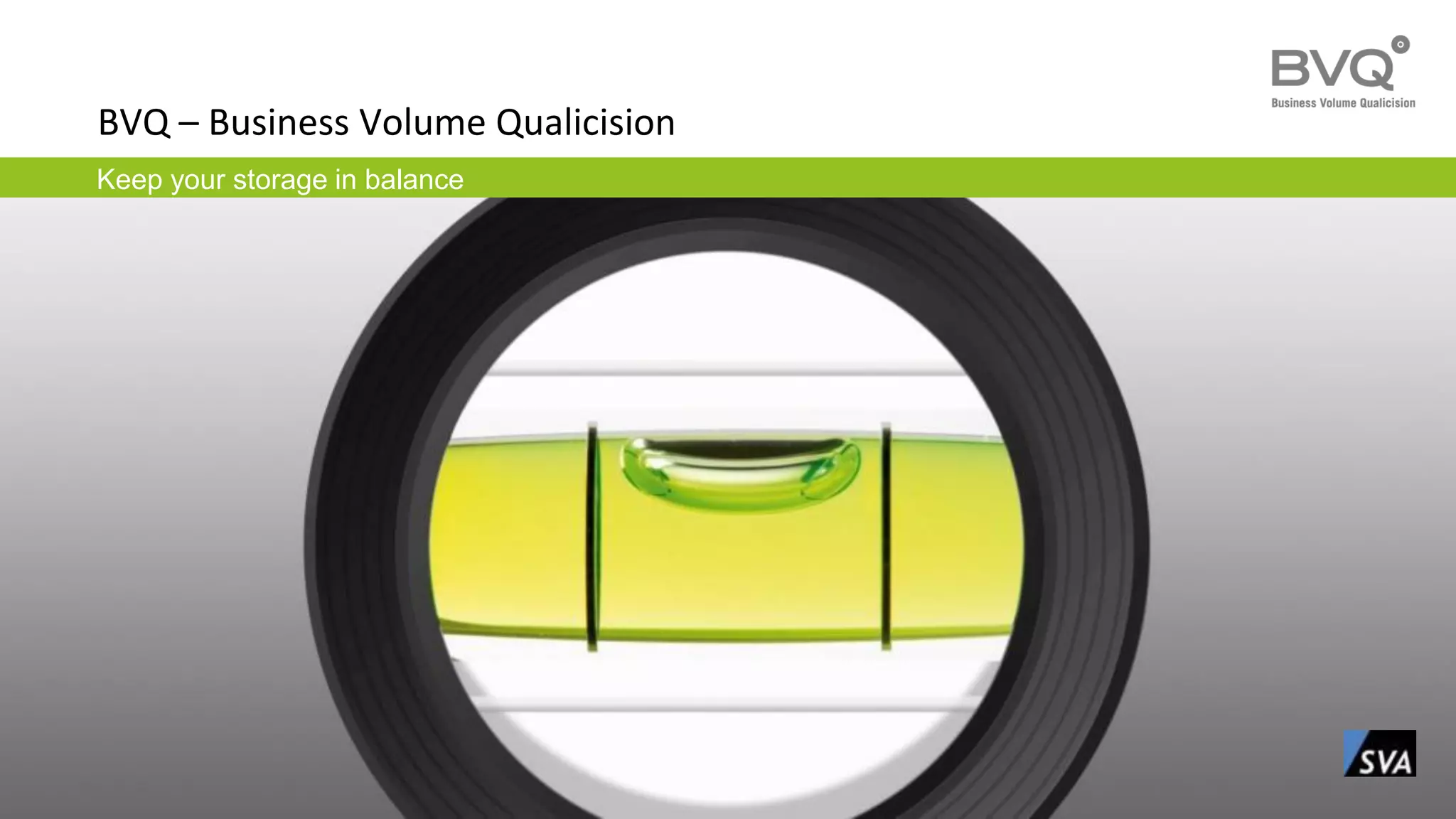 IBM SVC Storwize analysis and monitoring: BVQ storage in Balance ...