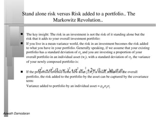 Risk Diversification for adjustment management | PPT