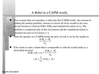 Risk Diversification for adjustment management | PPT