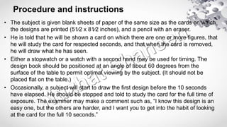Benton Visual Retention Test BVRT Scoring of BVRT and Interpretations ...
