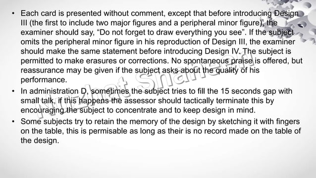 Benton Visual Retention Test BVRT Scoring of BVRT and Interpretations ...