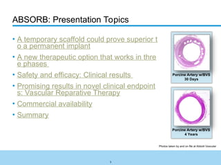 coronary stents: Biovascular scaffolds.. | PPT