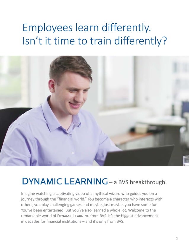 BVS dynamic learning brochure (bk) | PDF | Free Download