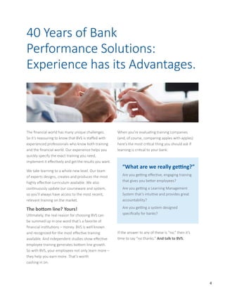 BVS dynamic learning brochure (bk) | PDF | Free Download