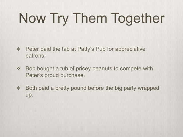 b vs p | PPTX | Food & Drink