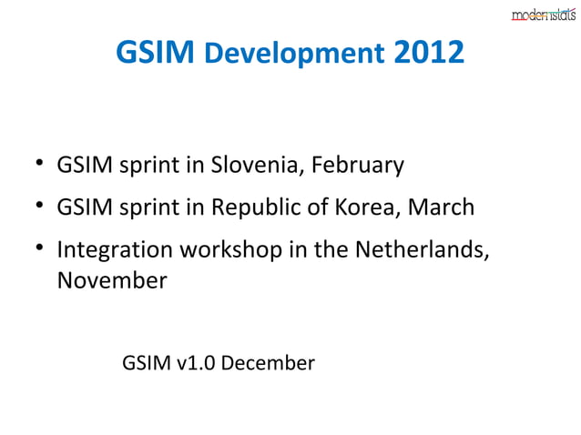 GSIM | PPT | Databases | Computer Software and Applications