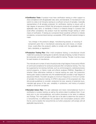 Bv wp cpsia product cert | PDF