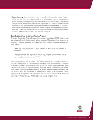 Bv wp cpsia product cert | PDF