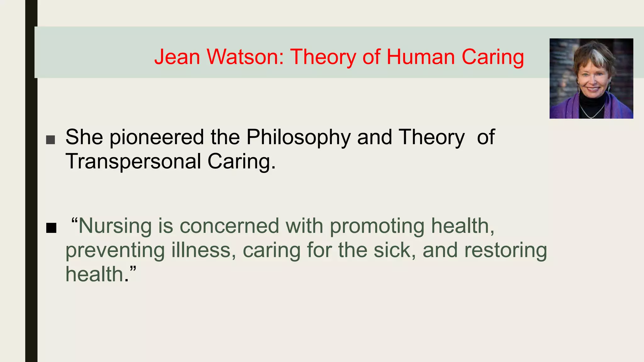 Nursing Theories | PPTX