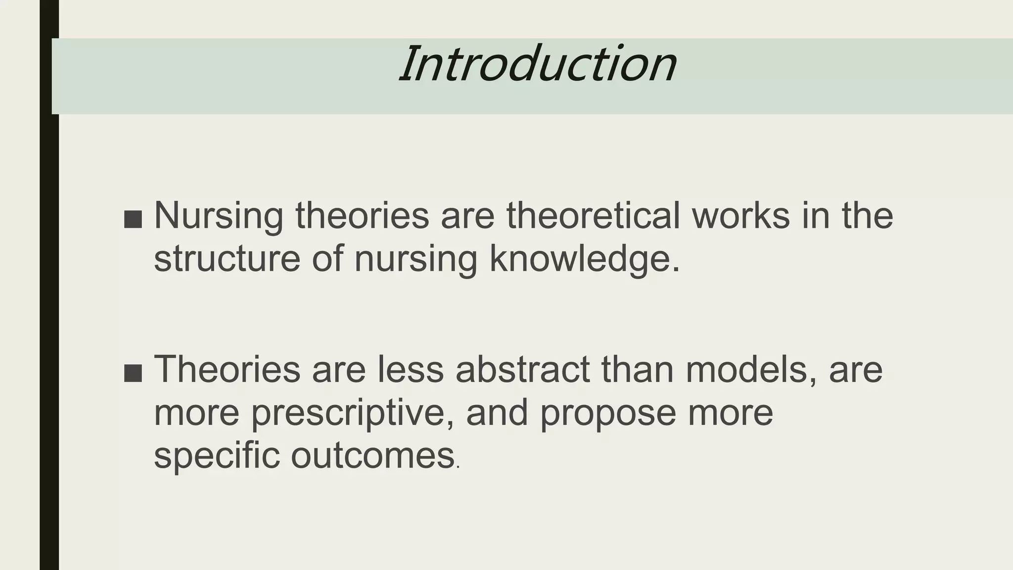 Nursing Theories | PPTX