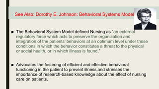 Nursing Theories | PPTX