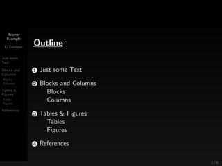 Black and White Beamer | PDF