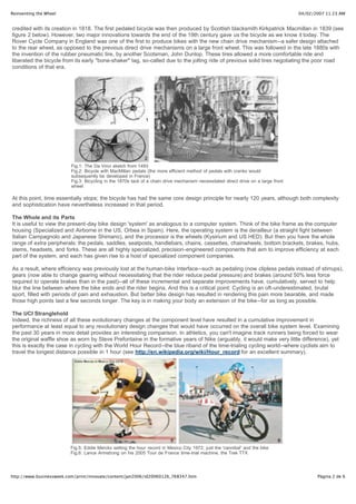 Reinventing the Wheel: Pushing the limits in high-performance bike ...