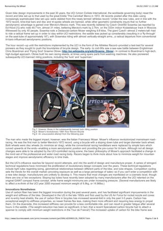 Reinventing the Wheel: Pushing the limits in high-performance bike ...