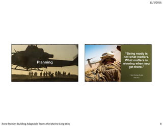 Build Adaptable Teams: The Marine Corps Way | PDF