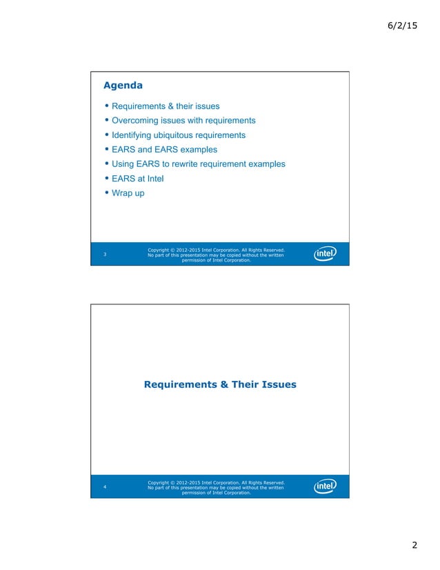 EARS: The Easy Approach to Requirements Syntax | PDF