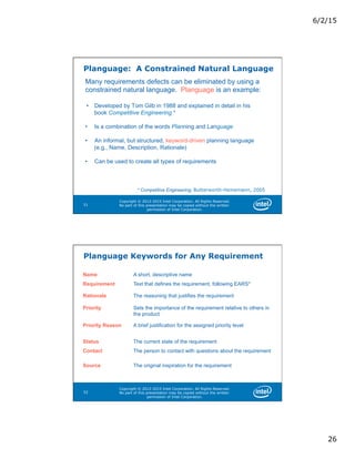 EARS: The Easy Approach to Requirements Syntax | PDF