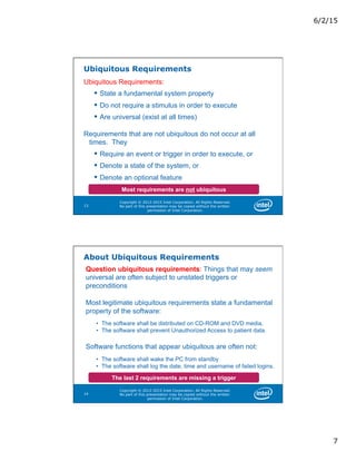 EARS: The Easy Approach to Requirements Syntax | PDF