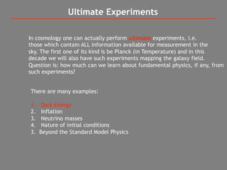 R. Jimenez - Fundamental Physics from Astronomical Observations | PDF