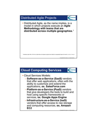 Implementing Cloud-Based DevOps for Distributed Agile Projects | PDF