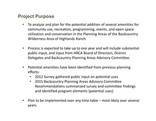 Community Meeting #1 Boards | PDF