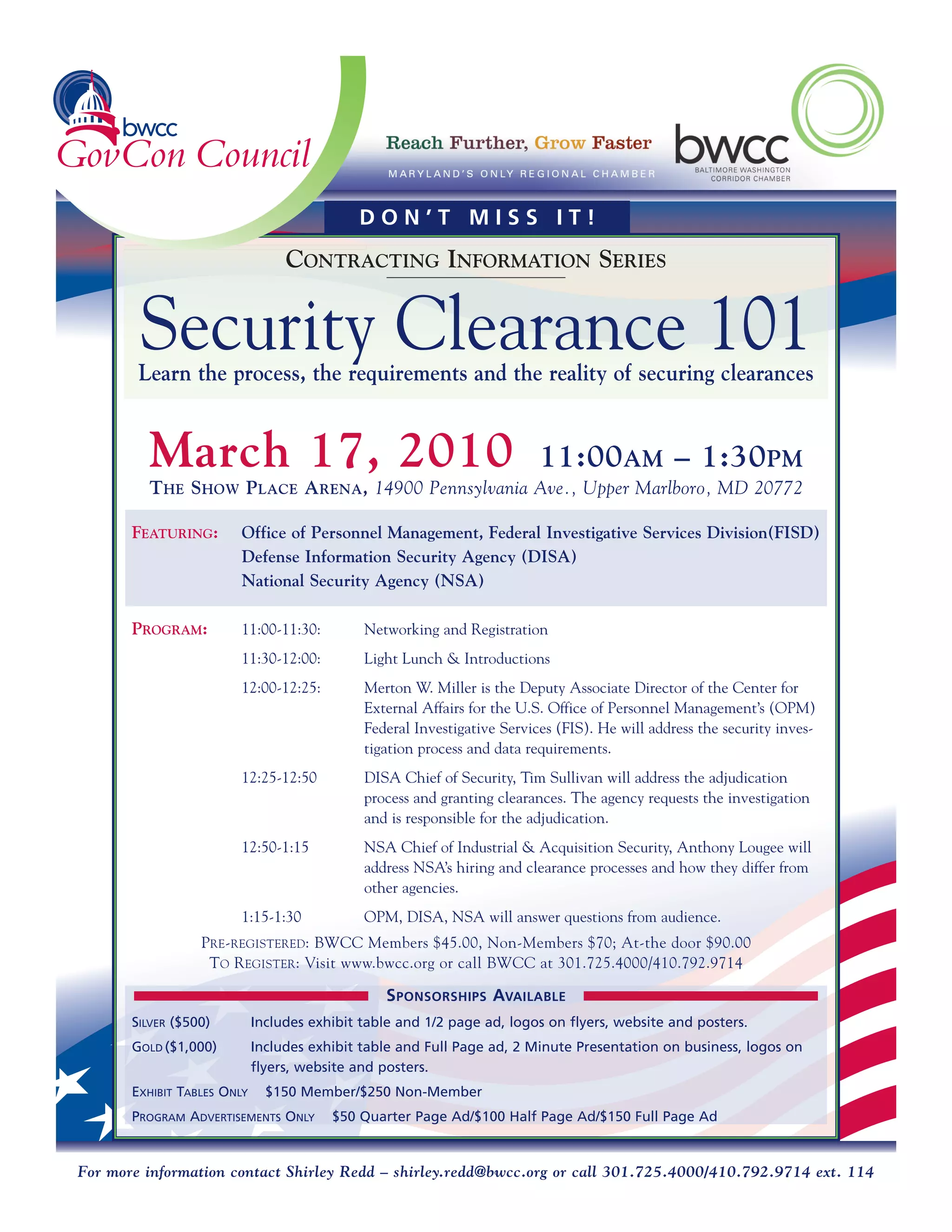 Bwcc Sec Clearance101 | PDF