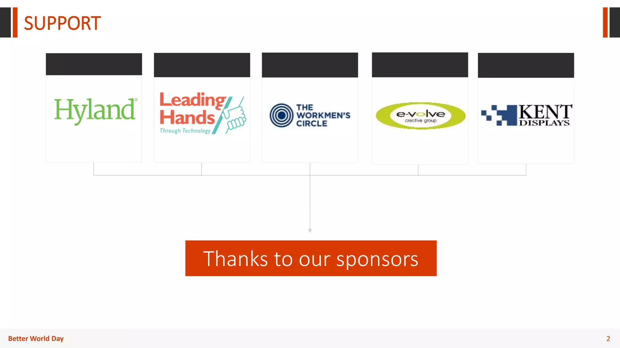 Better World Day 2018 | PPTX | IT and Internet Support | Internet