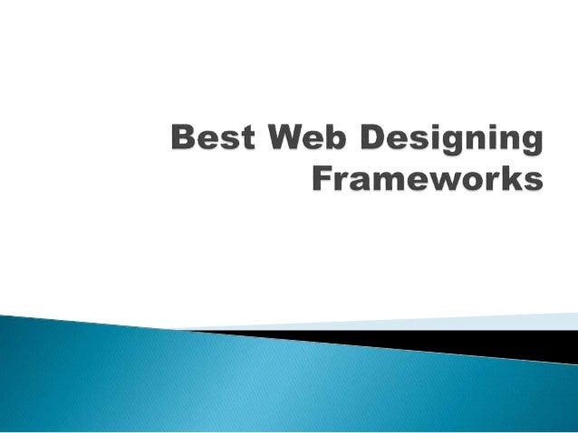 Best Web Designing Frameworks