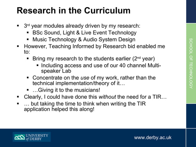 Embedding Research into the Cirriculum | PPT