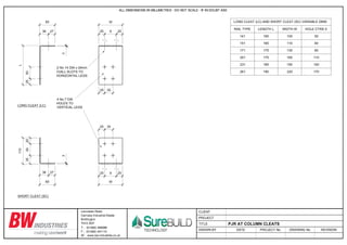 Bw Horizontal Cladding Detail Sheets | PDF