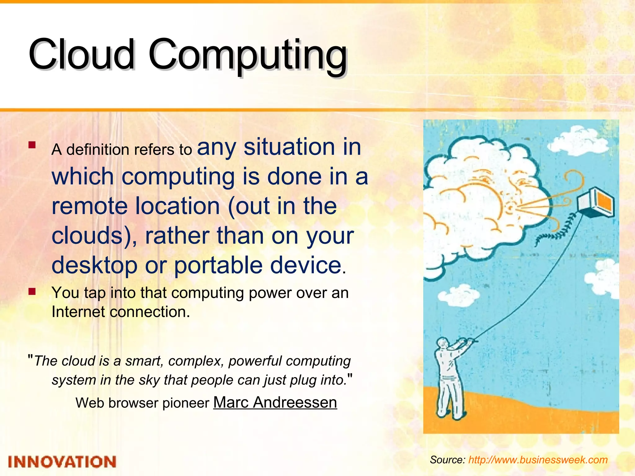 How Cloud Computing Is Changing The World | PPT