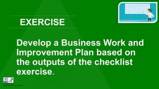 Session 11: Business Work Improvement Course (Preparation of Business ...