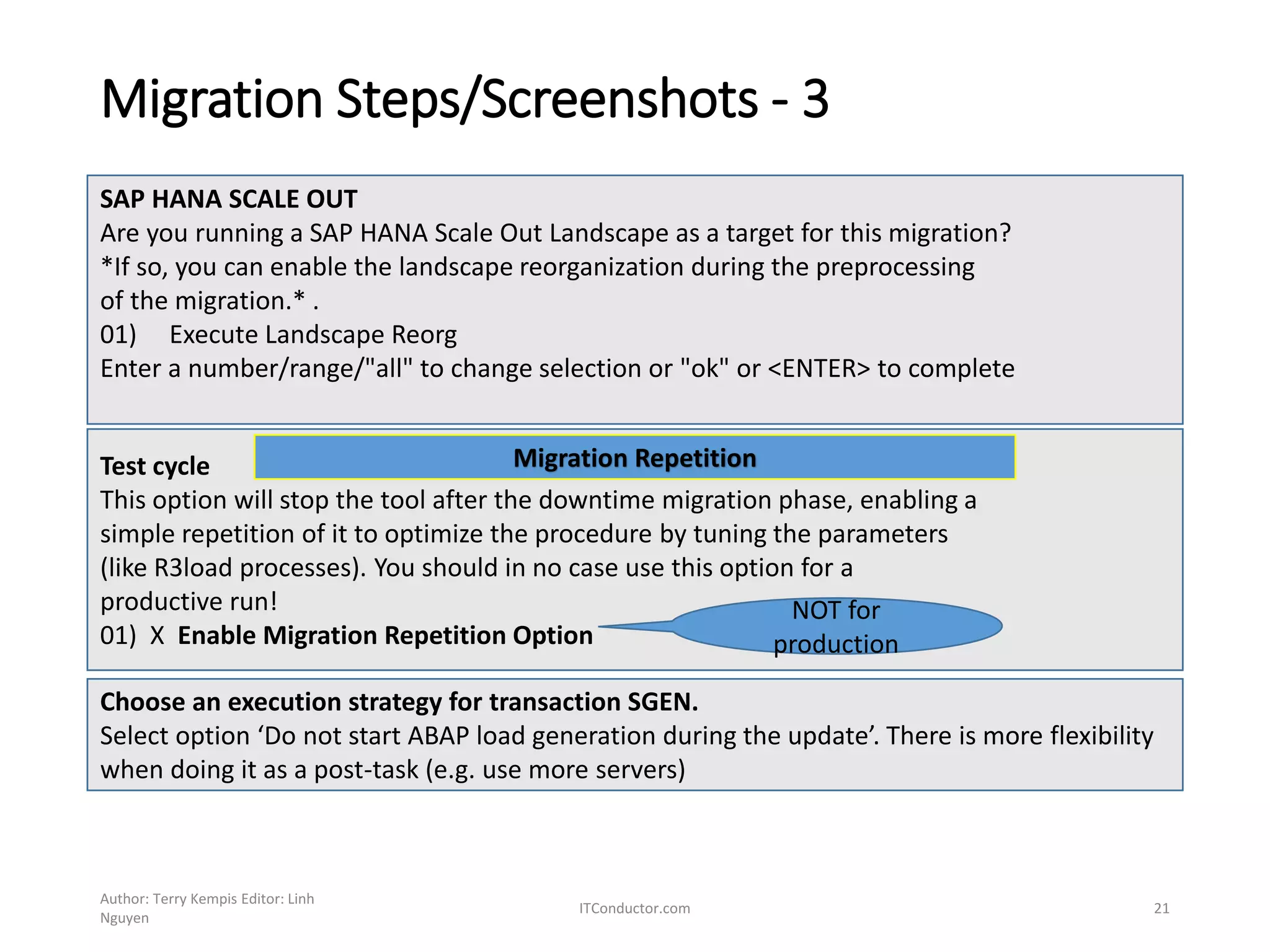 Bw Migration To Hana Part 2 Sum Dmo Tool For Sap Upgrade And Migration Pdf Databases