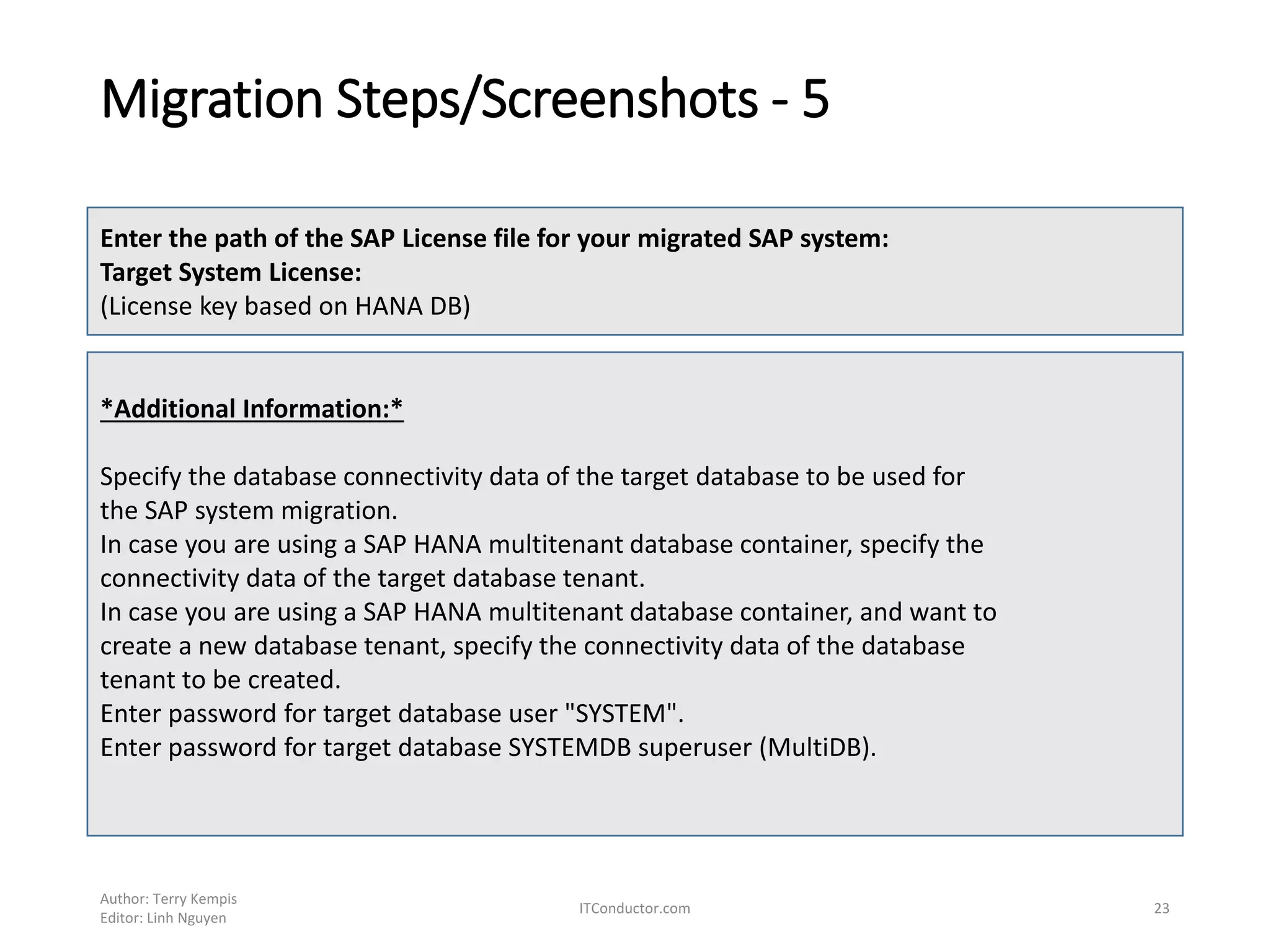 Bw Migration To Hana Part 2 Sum Dmo Tool For Sap Upgrade And Migration