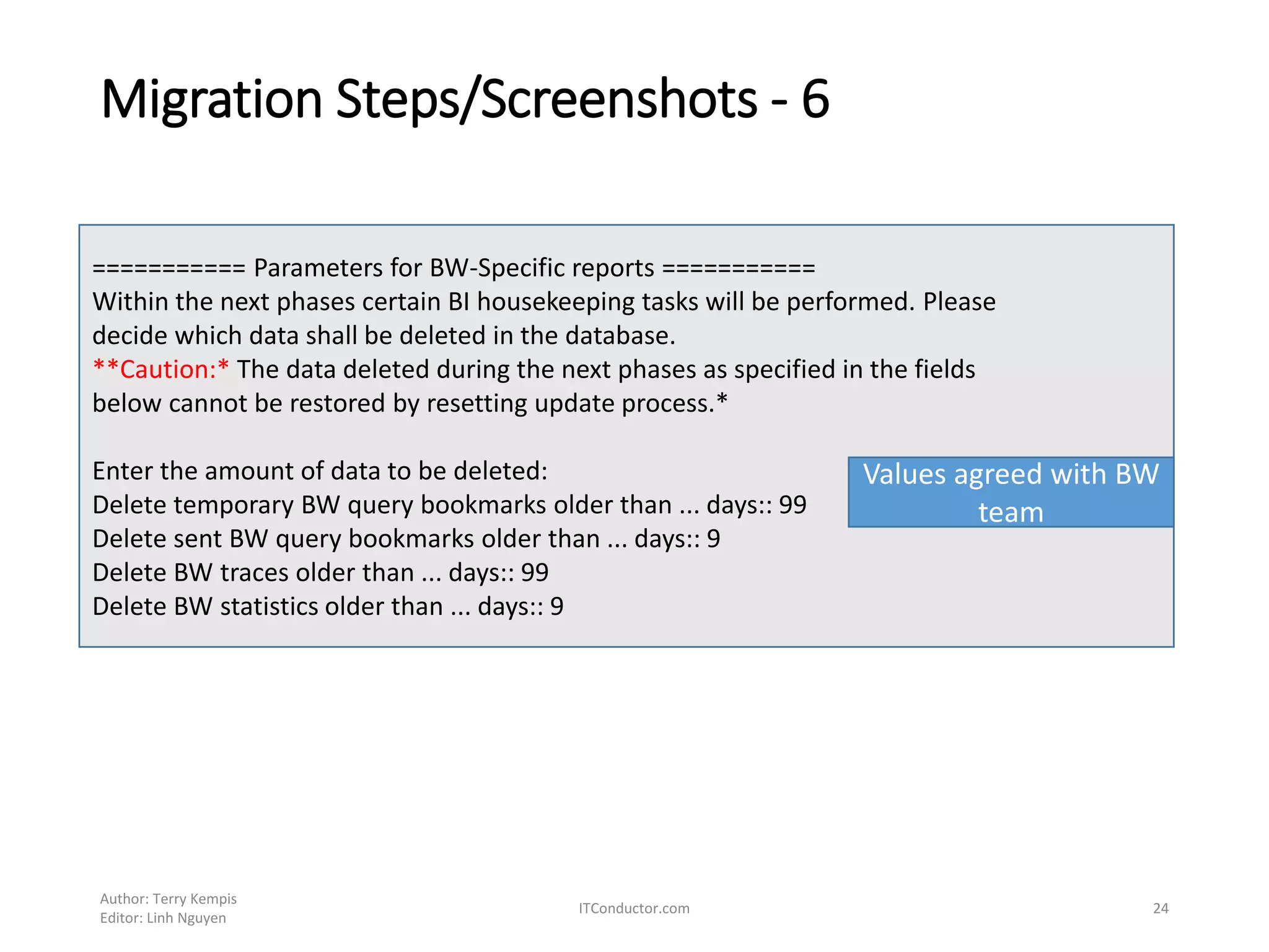 Bw Migration To Hana Part 2 Sum Dmo Tool For Sap Upgrade And Migration