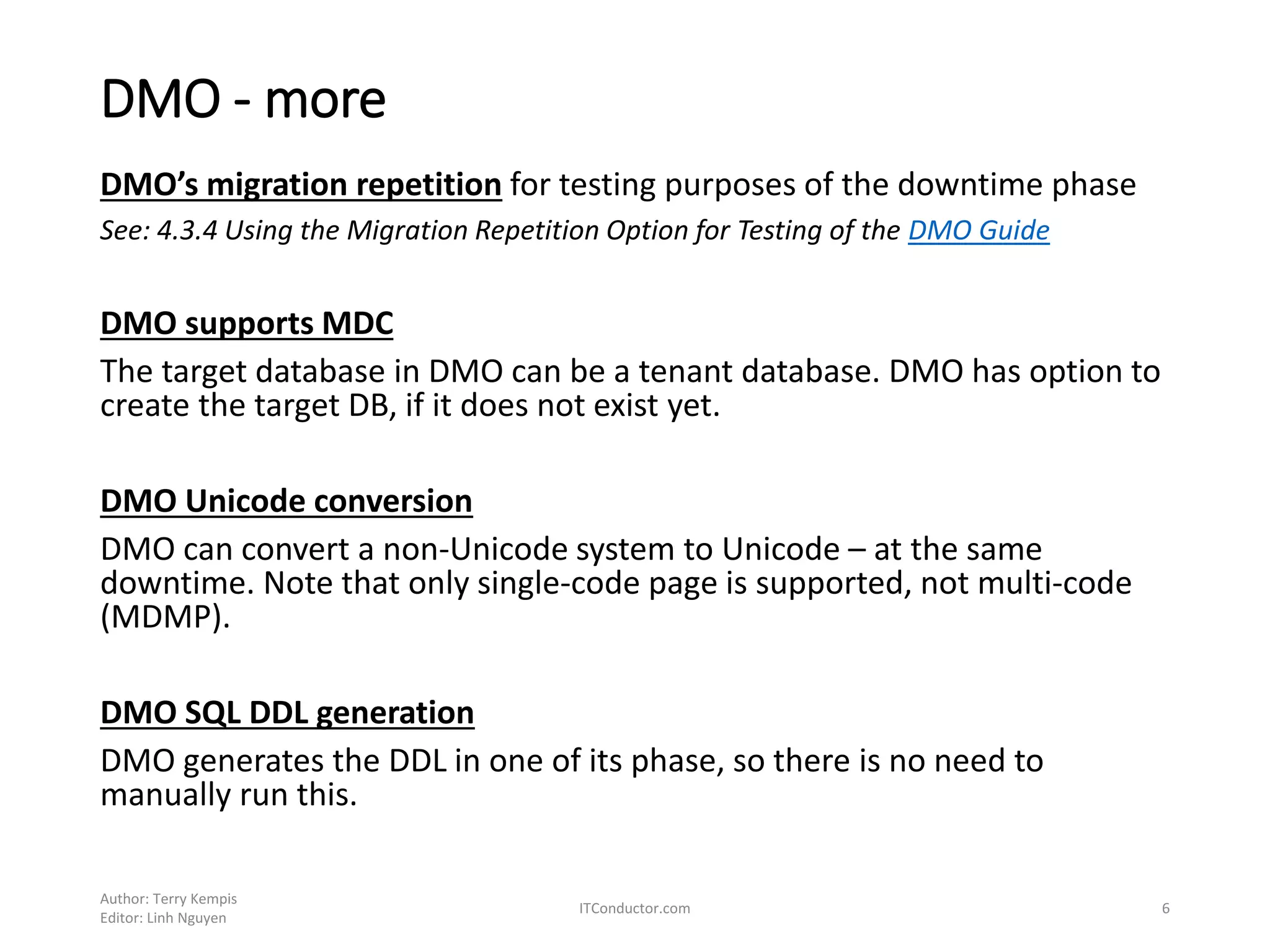 BW Migration to HANA Part 2 - SUM DMO Tool for SAP Upgrade & Migration | PDF | Databases ...