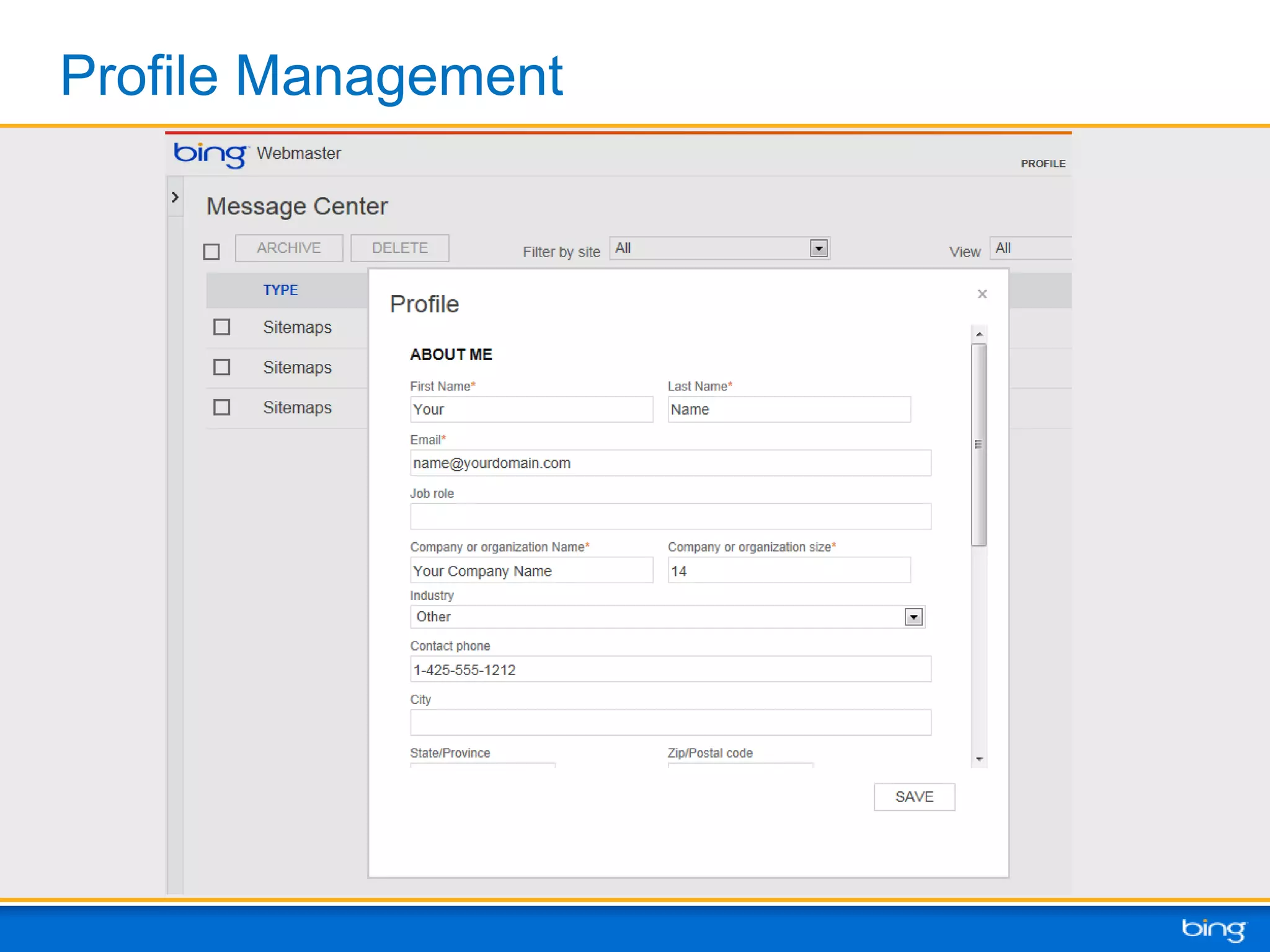Bing Webmaster Tools Overview | PPTX