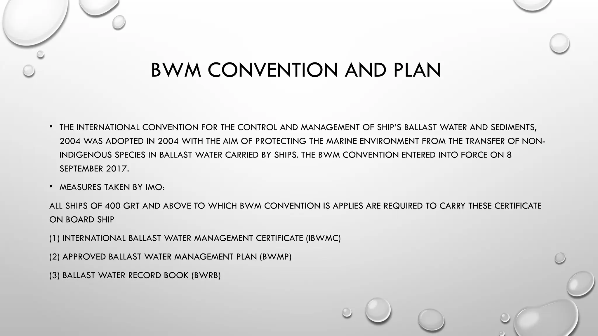 BWM_TRENDS_REV_1.pptx ballast water management convention and plan | PPTX