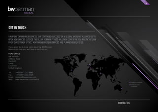 Bw Penman Medical Brochure | PDF