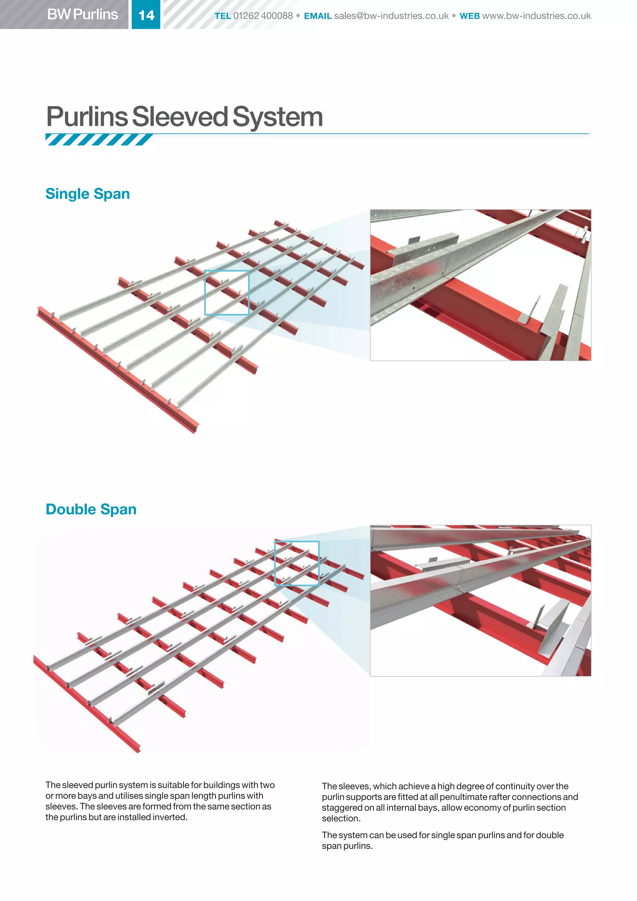 BW Industries : Steel Roof Purlins | PDF