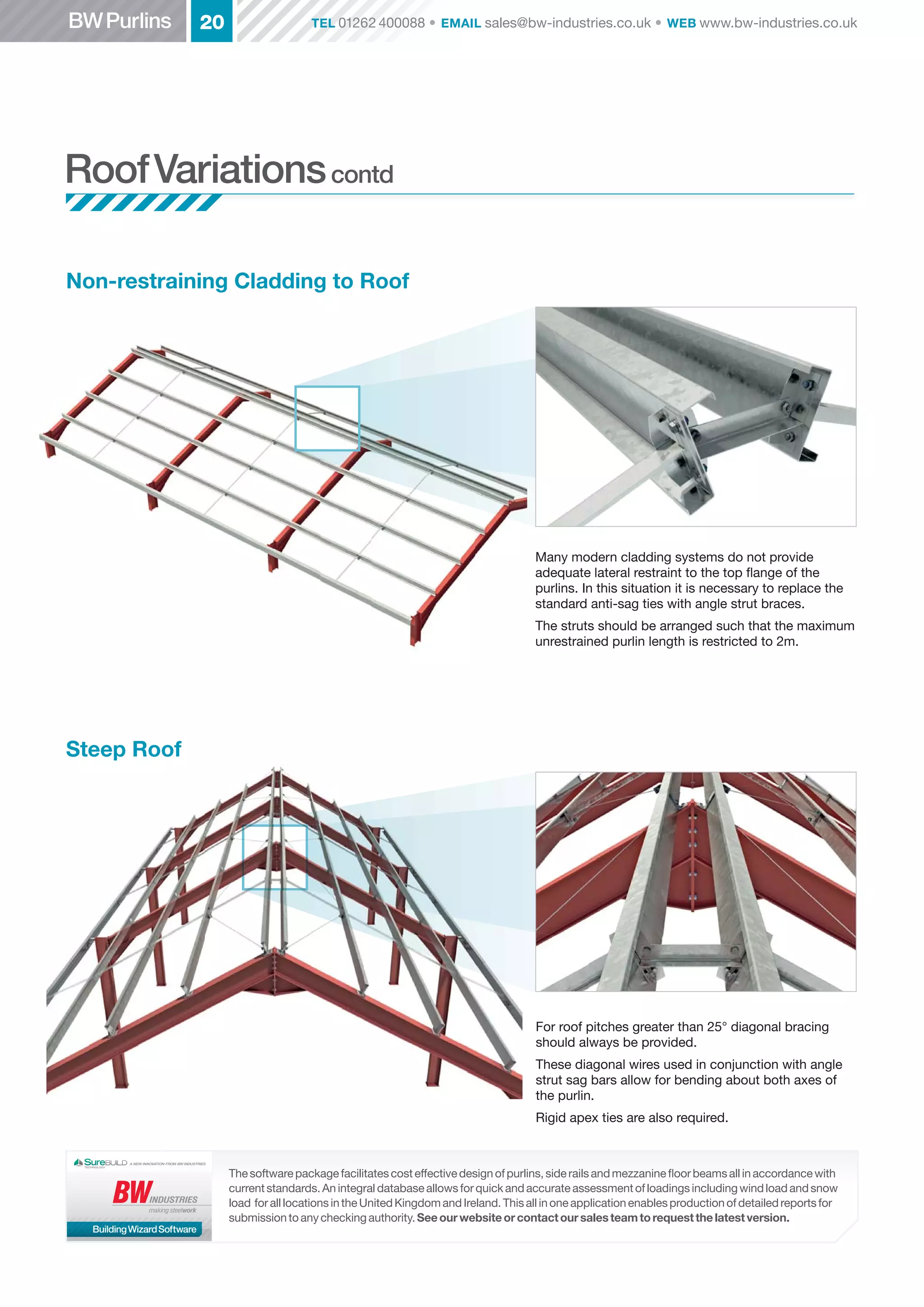 BW Industries : Steel Roof Purlins | PDF