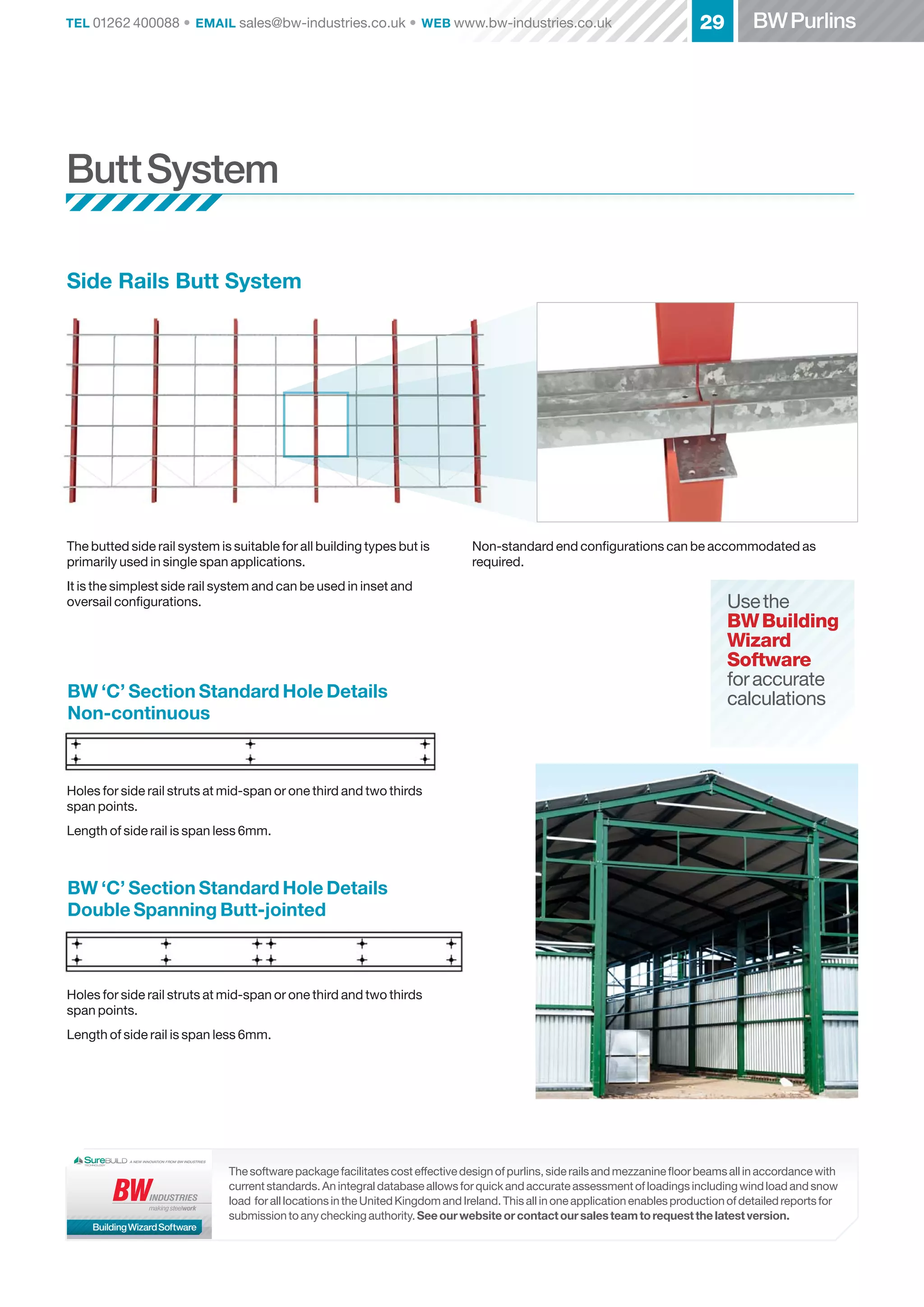 BW Industries : Steel Roof Purlins | PDF