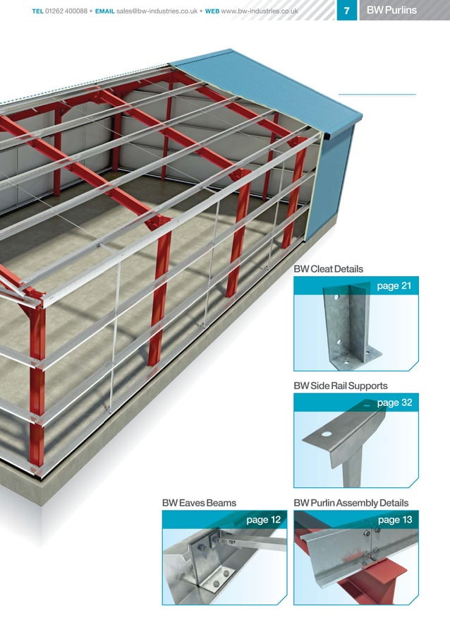 BW Industries : Steel Roof Purlins | PDF