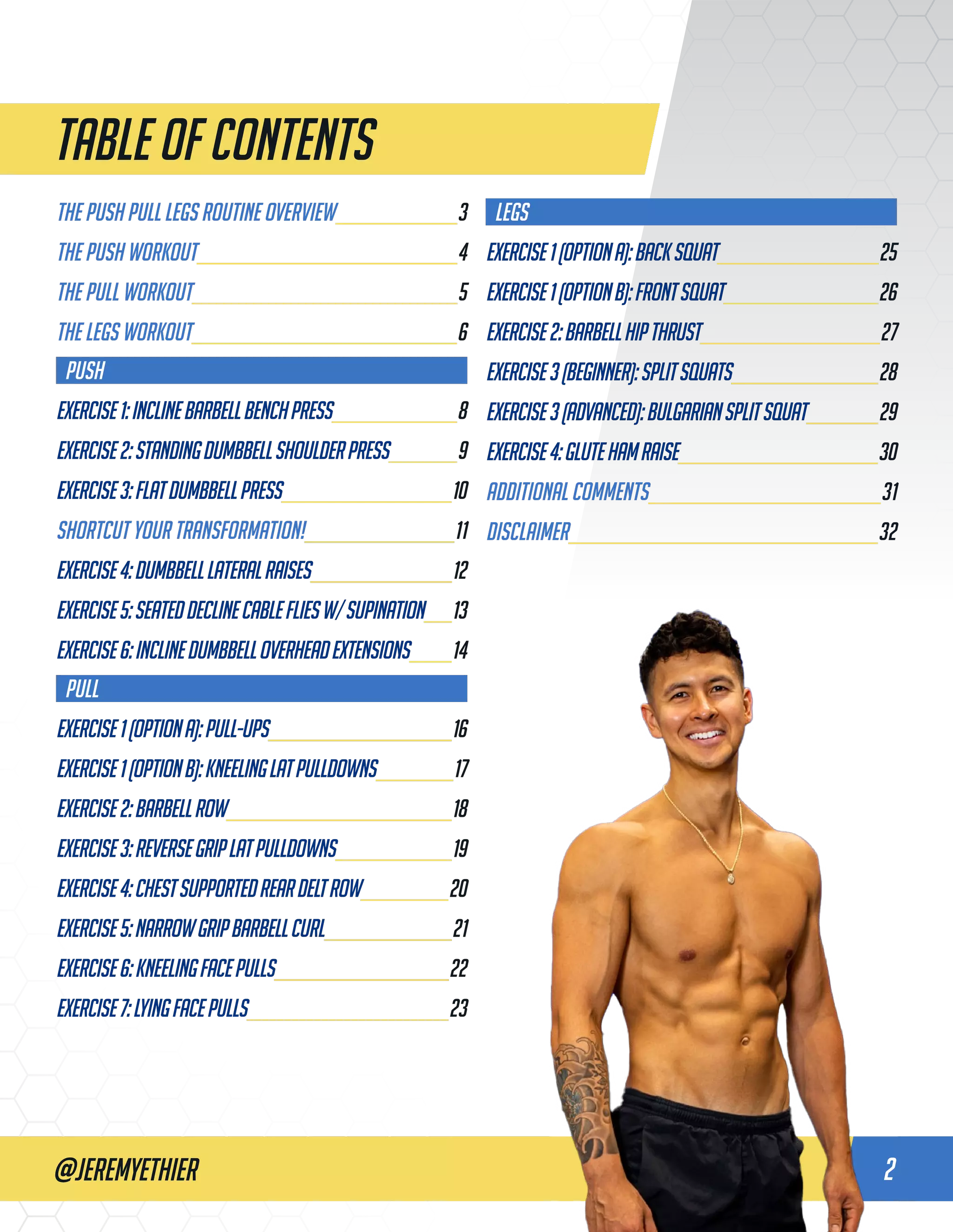 Push-Pull Workout: Achieve Balanced Strength and Muscle | PDF