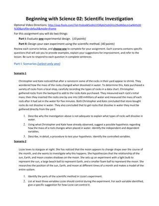 Bws02 labsheet (1) | PDF